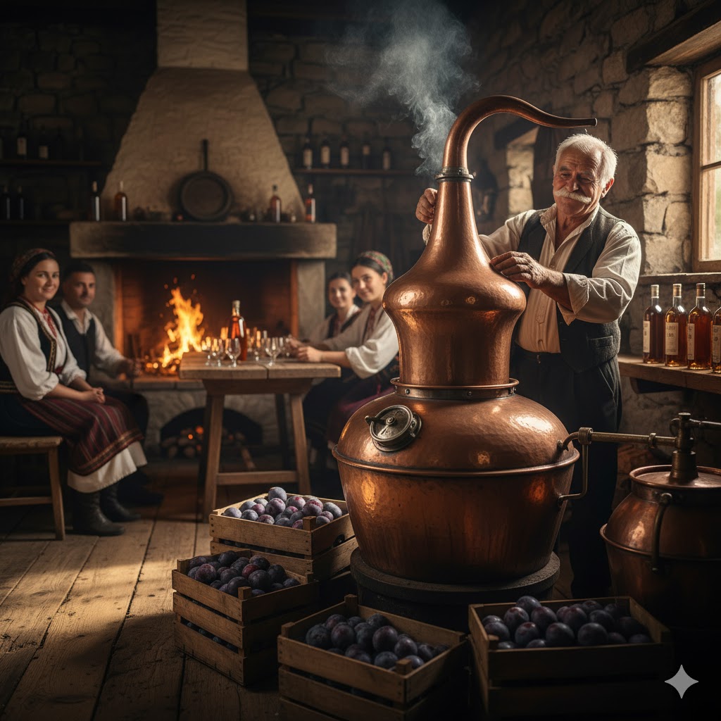 Slivovitz: El Aguardiente de Ciruela de los Balcanes